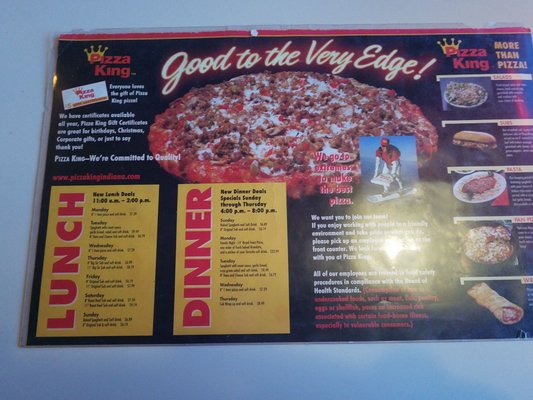 PIZZA KING - Updated December 2025 - 10 Reviews - 203 W Main St ...