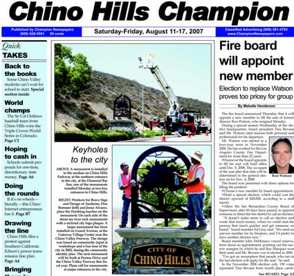 CHAMPION NEWSPAPERS - Updated December 2025 - 13617 12th St, Chino ...