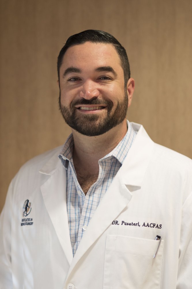 JOSEPH PUSATERI, DPM - ASSOCIATES IN MEDICINE & SURGERY - Updated July ...