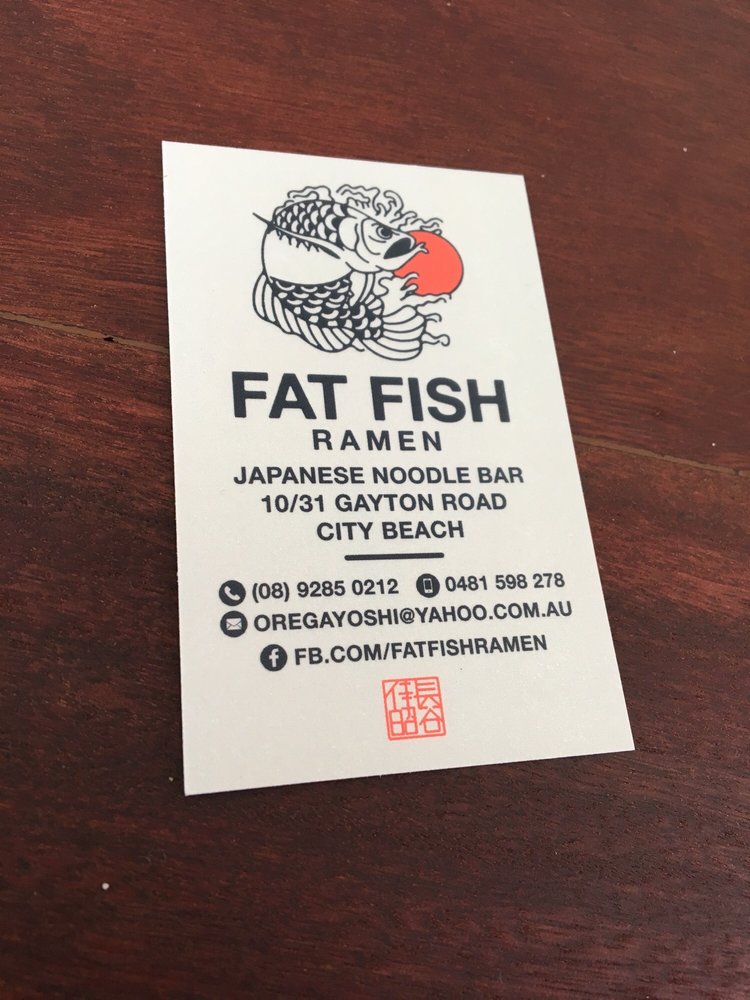 FAT FISH RAMEN - Updated January 2026 - 10 Photos - 10/31 Gayton Rd ...