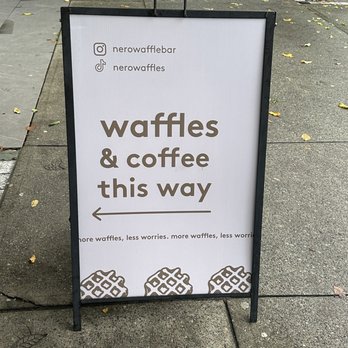 NERO WAFFLES - Updated July 2024 - 1212 Photos & 548 Reviews - 1002 ...