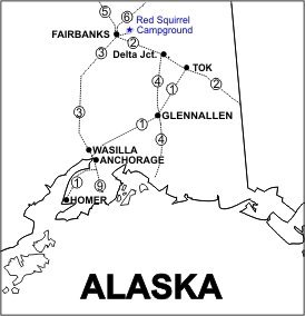 RED SQUIRREL CAMPGROUND - Mile 34 Chena Hot Springs Road, Fairbanks, AK ...