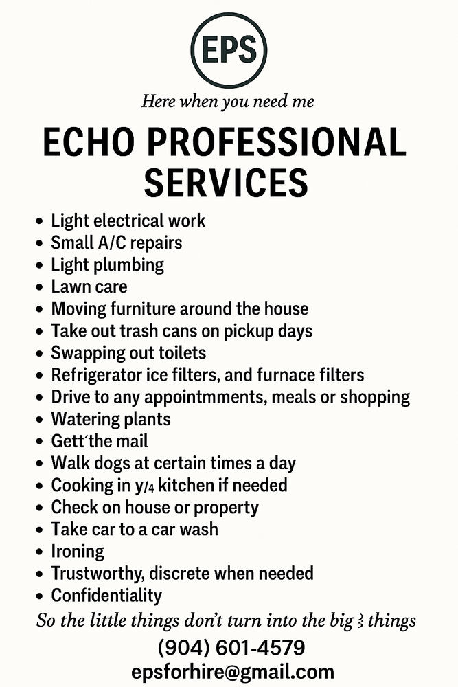 EPS ECHO PROFESSIONAL SERVICES - Updated May 2025 - Request a Quote - Jacksonville, Florida ...