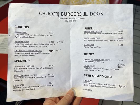 CHUCO BURGERS AND DOGS - Updated December 2025 - 133 Photos & 143 ...