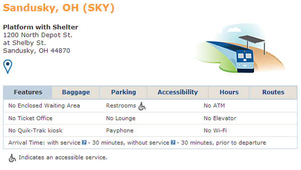 AMTRAK TRAIN STATION - Updated October 2025 - 1200 N Depot St, Sandusky ...