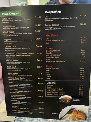 Book a Table - Shaheen’s Authentic Afghan Cuisine - Updated November ...