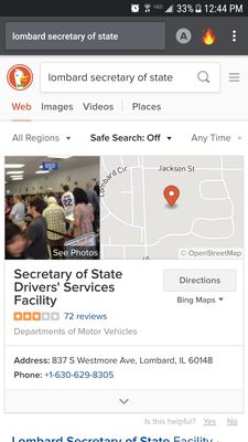 SECRETARY OF STATE DRIVERS’ SERVICES FACILITY - Updated April 2026 - 10 ...