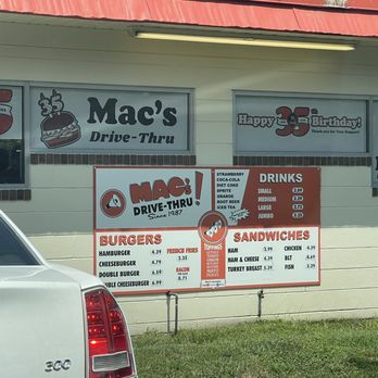 MAC’S DRIVE THRU - Updated March 2025 - 78 Photos & 117 Reviews - 129 ...