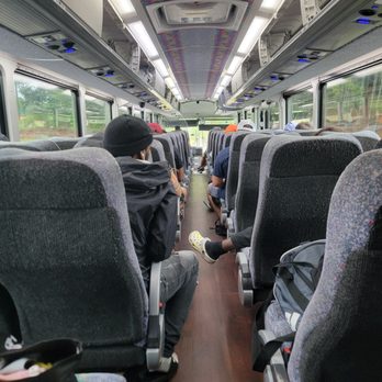 Megabus Double Decker Interior