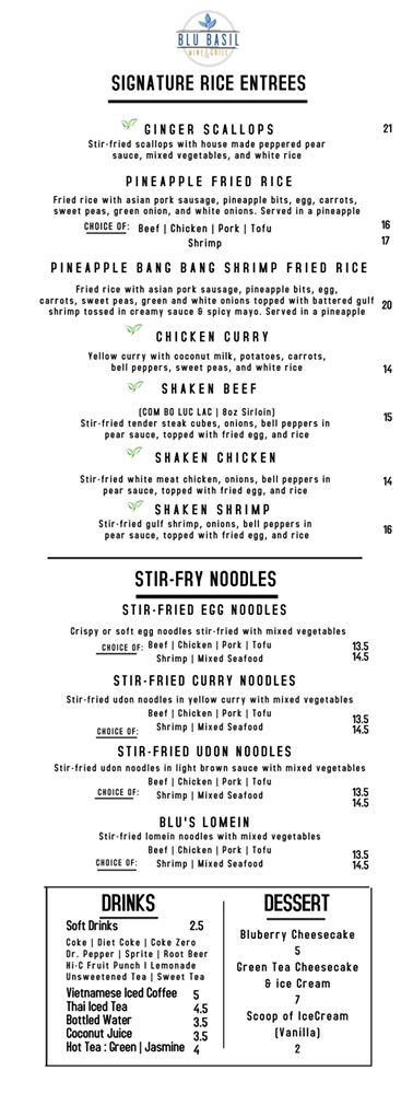 BLU BASIL WINE & GRILL - 363 Photos & 165 Reviews - 5451 Johnston St ...