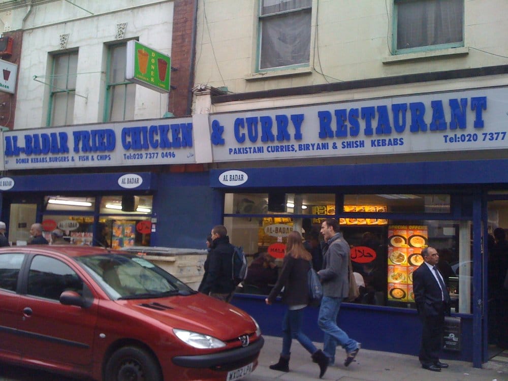 AL-BADAR FRIED CHICKEN AND CURRY RESTAURANT - 37-39 Brick Ln, London ...