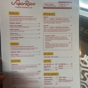SUPER RICO COLOMBIAN RESTAURANT & BAR - Updated April 2024 - 720 Photos ...