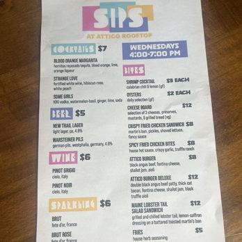 ATTICO ROOFTOP LOUNGE - Updated August 2024 - 453 Photos & 315 Reviews ...