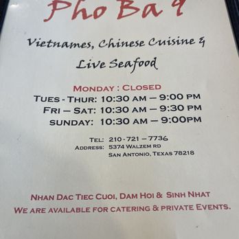 PHO BA 9 - Updated December 2025 - 172 Photos & 121 Reviews - 5374 ...