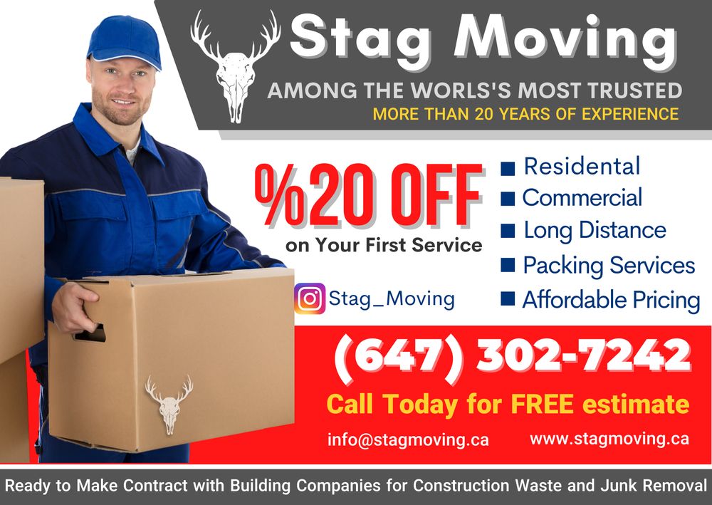 STAG MOVING - Updated October 2024 - 15 Photos - Toronto, Ontario ...