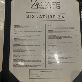 ZA CAFE PIZZERIA + BAR - Updated December 2025 - 106 Photos & 38 ...