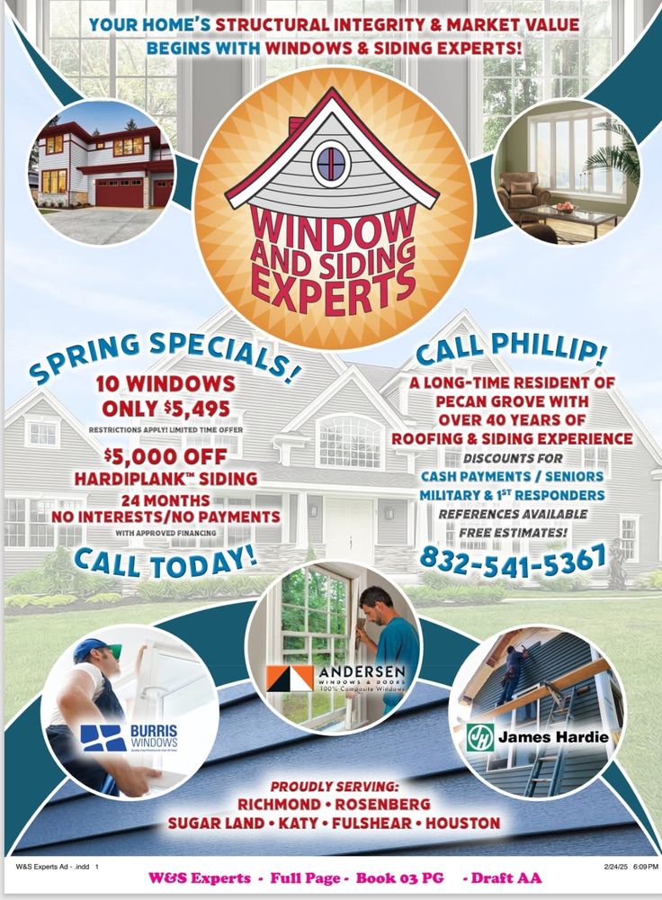 WINDOW AND SIDING EXPERT - Updated April 2025 - 2626 Country Place Dr ...