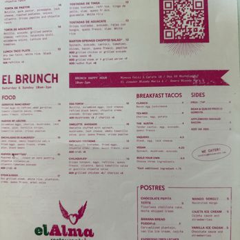 EL ALMA - Updated October 2024 - 1542 Photos & 1320 Reviews - 1025 ...