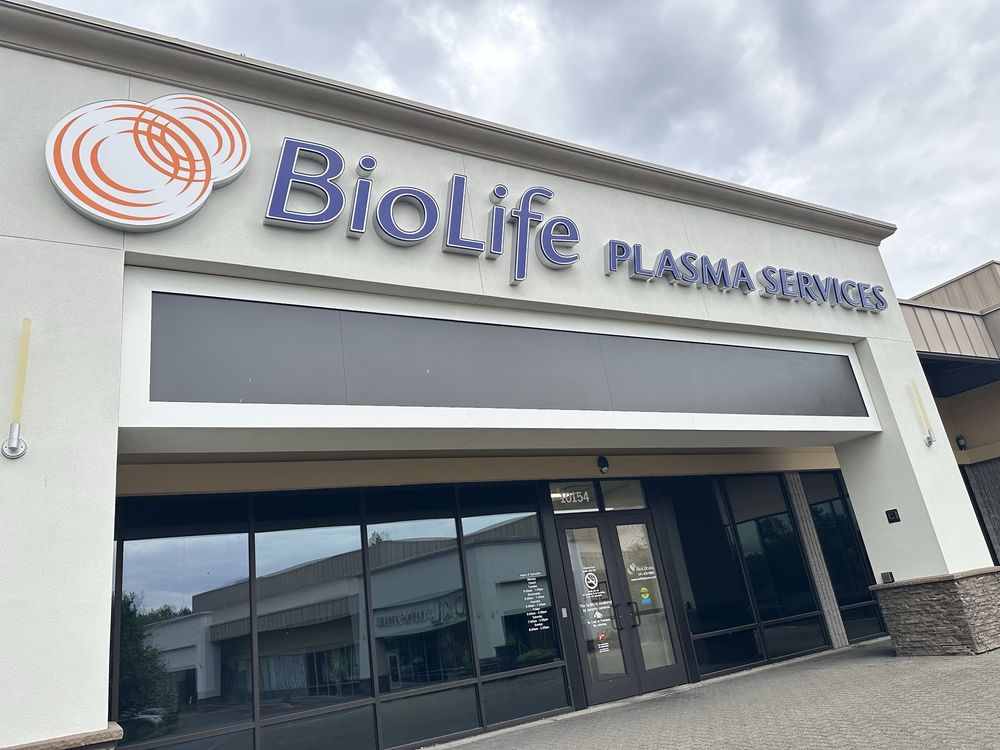 BIOLIFE PLASMA SERVICES - Updated May 2026 - 10154 SW Washington Sq Rd ...
