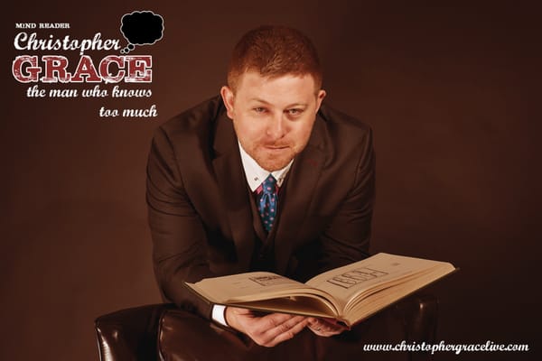 MENTALIST CHRISTOPHER GRACE - Updated June 2024 - 10 Photos - Boston ...