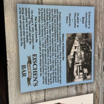 EISCHEN’S BAR - Updated October 2024 - 496 Photos & 387 Reviews - 109 S ...
