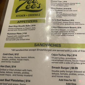 ZEE ZEE’S - Updated October 2024 - 41 Photos & 21 Reviews - 2943 ...
