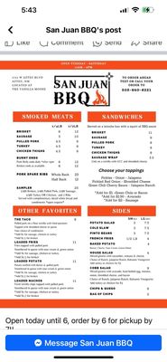 SAN JUAN BBQ - Updated October 2025 - 11 Reviews - 1721 W Aztec Blvd, Aztec, New Mexico - Food ...