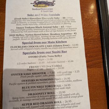 SANSEI SEAFOOD RESTAURANT & SUSHI BAR - Updated September 2024 - 1921 ...