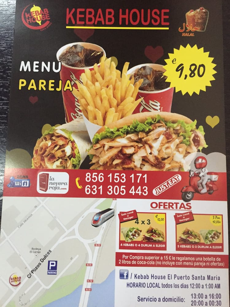KEBAB HOUSE - Kebab - Calle Pozos Dulces, 20, El Puerto de Santa María ...