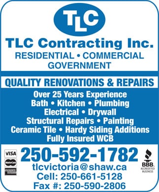 TLC CONTRACTING - Updated December 2025 - 210 Suzanne Place, Victoria ...