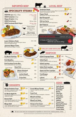 LUZERN STEAKHOUSE - Updated December 2025 - 37 Photos - St. Moritz Road ...