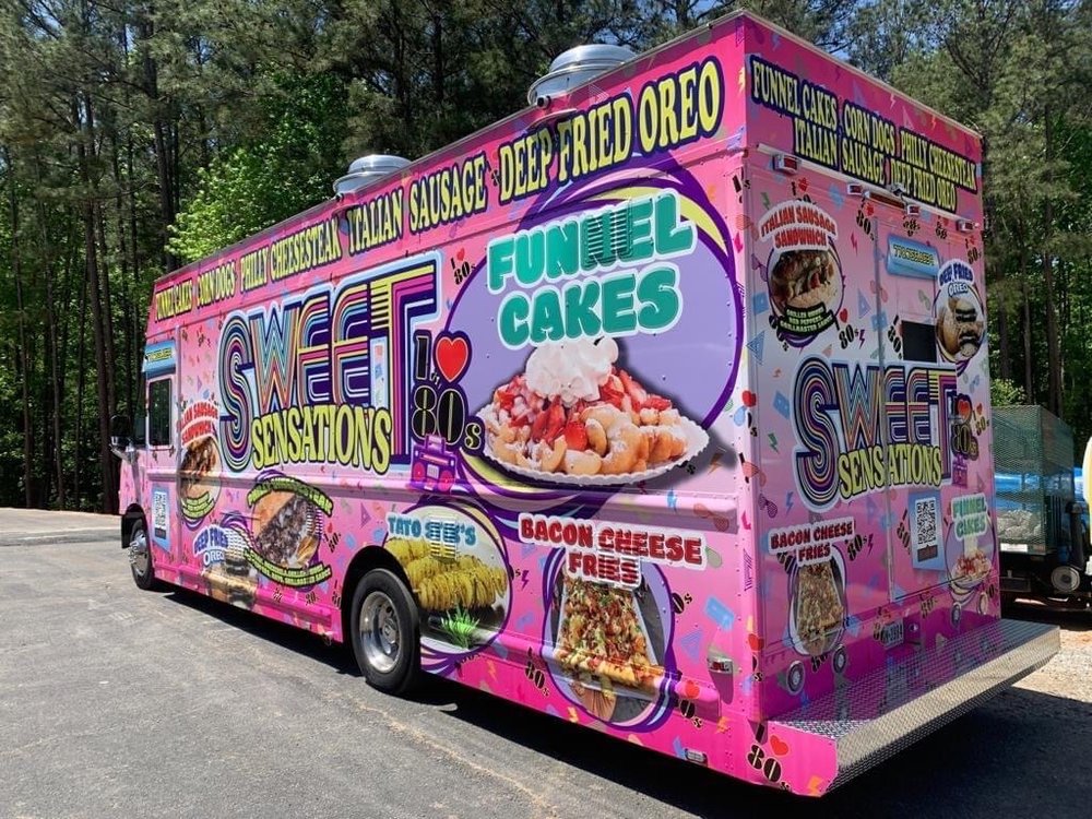 SWEET SENSATIONS 80’S FOOD TRUCK - 80 Mayo Royal Industrial Dr, Newnan ...