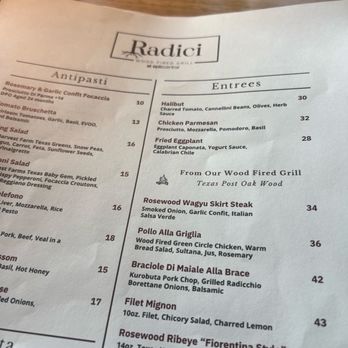 RADICI WOOD FIRED GRILL - Updated September 2025 - 105 Photos & 39 ...