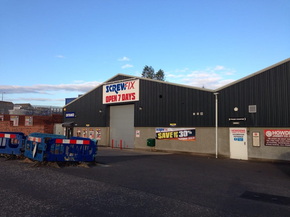 SCREWFIX - Updated April 2024 - Osprey Trade Park, Airdrie, North ...