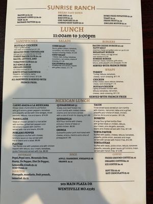 SUNRISE RANCH RESTAURANT - Updated November 2024 - 21 Photos & 17 ...