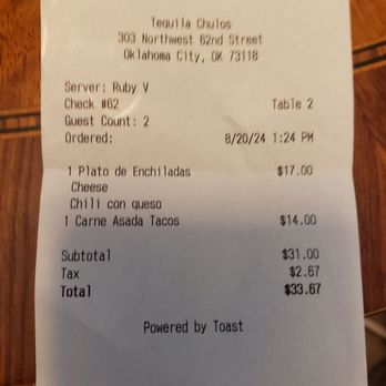 TEQUILA CHULOS - Updated January 2025 - 127 Photos & 44 Reviews - 303 ...