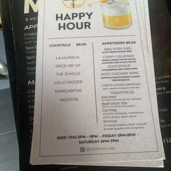 420 BAR AND LOUNGE - Updated December 2025 - 28 Photos & 20 Reviews ...
