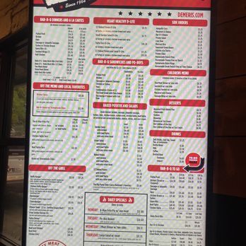 DEMERIS BAR-B-Q - Updated June 2025 - 156 Photos & 242 Reviews - 1702 W ...