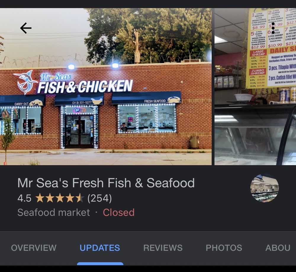 MR SEA’S FRESH FISH & SEAFOOD - Updated September 2024 - 12500 E Warren ...