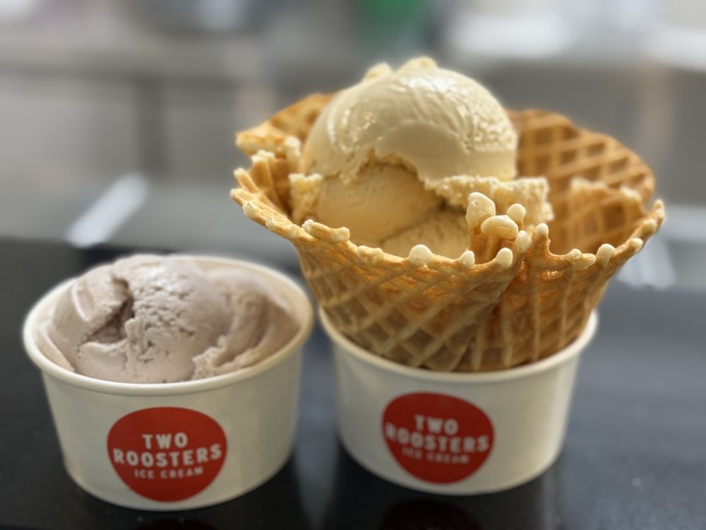 TWO ROOSTERS ICE CREAM - Updated December 2025 - 17 Photos & 13 Reviews ...