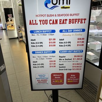 UMI HOTPOT SEAFOOD & SUSHI BUFFET - Updated November 2024 - 171 Photos & 65 Reviews - 1001 ...