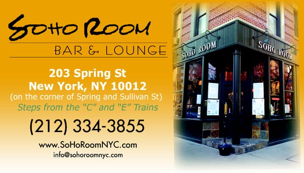 SOHO ROOM - 31 Photos & 169 Reviews - 203 Spring St, New York, New York - American - Restaurant ...