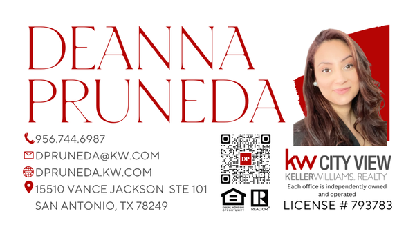 DEANNA PRUNEDA - KELLER WILLIAMS CITY VIEW - Updated September 2025 - Contact Agent - 15510 ...