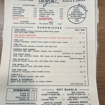 LAYLA BAGELS AND COFFEE - Updated July 2024 - 806 Photos & 481 Reviews ...