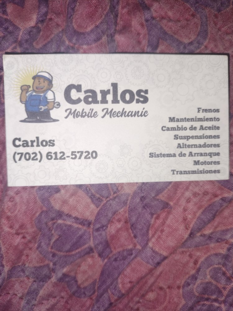 CARLOS MOBILE MECHANIC - Updated October 2025 - Request a Quote - Las ...