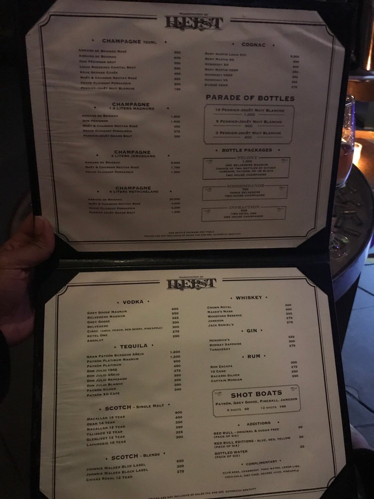 HEIST DC - 30 Photos & 108 Reviews - Champagne Bars - 1802 Jefferson Pl ...