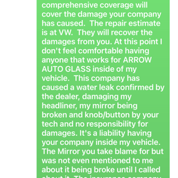 Arrow Auto Glass Reviews | Read Customer Service Reviews of ...