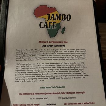 JAMBO CAFE - Updated August 2024 - 650 Photos & 1073 Reviews - 2010 ...