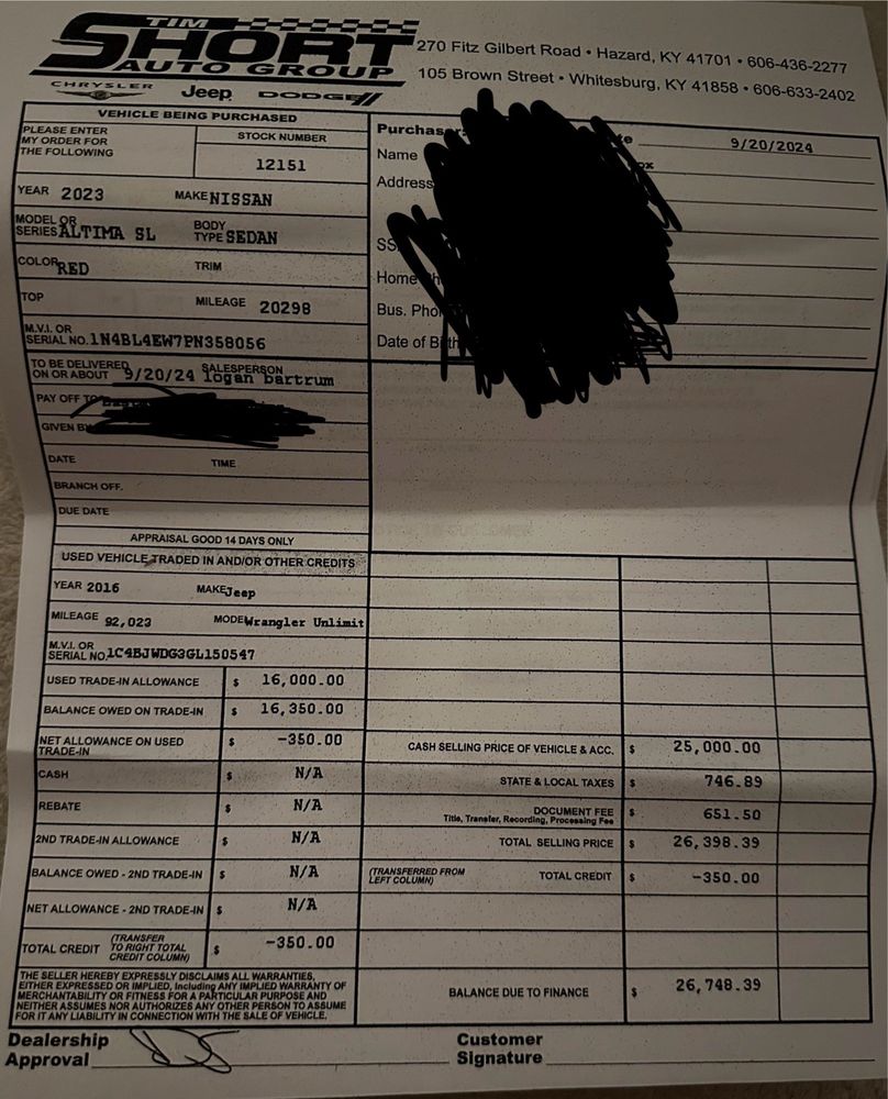 TIM SHORT CHRYSLER - Updated December 2025 - 270 Fitz Gilbert Rd ...