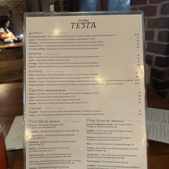 PIZZERIA TESTA - Updated October 2025 - 701 Photos & 917 Reviews - 8660 ...
